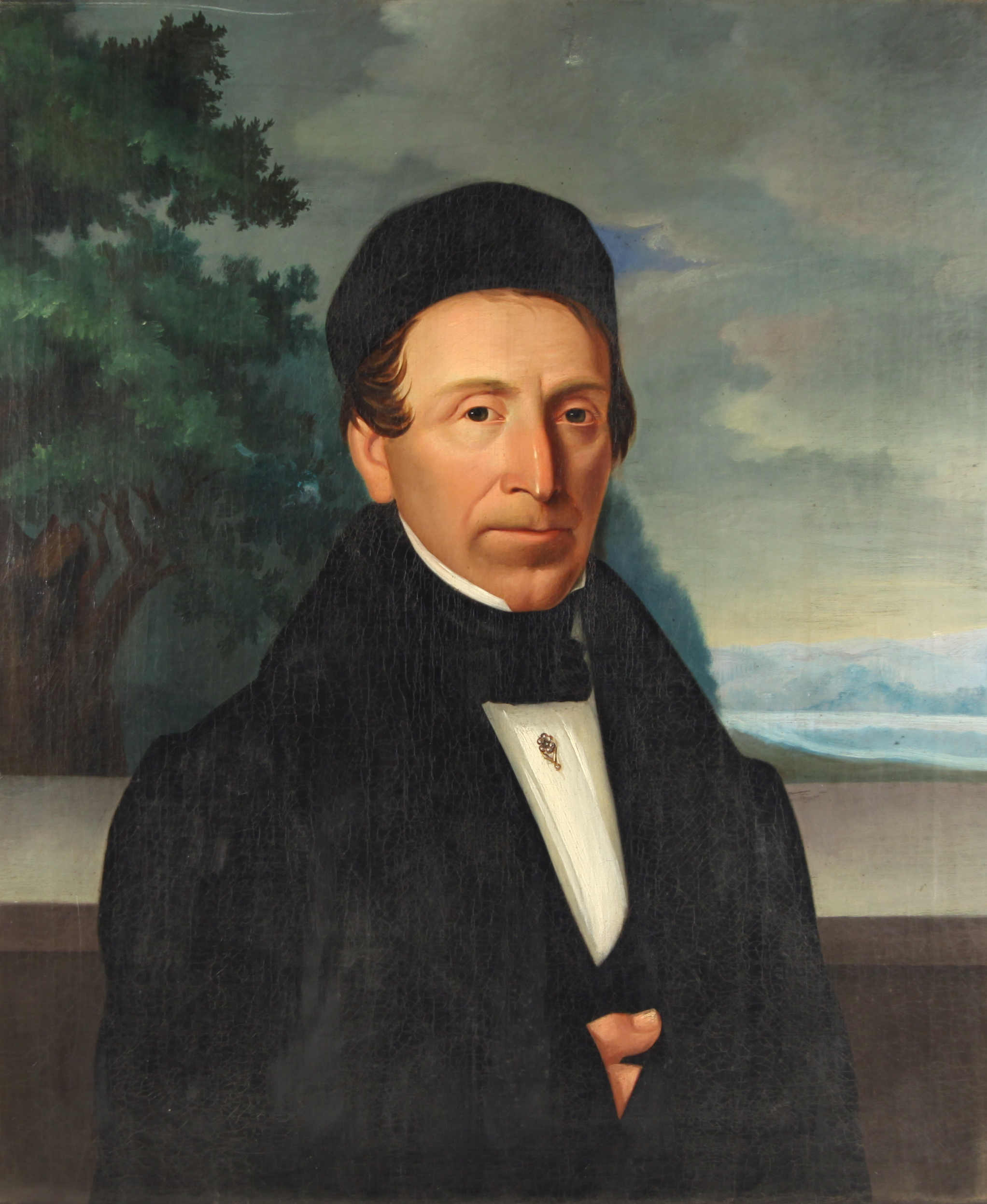 A PAIR OF PORTRAITS BY MAURITZ SAMUELSON (SWEDISH 1806-1872) — Russian ...