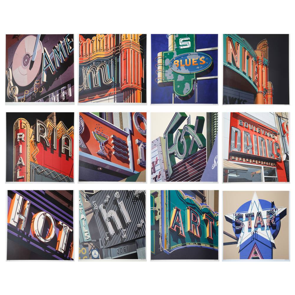 PORTFOLIO BY ROBERT COTTINGHAM (AMERICAN B. 1935) — IMPORTANT FINE ...