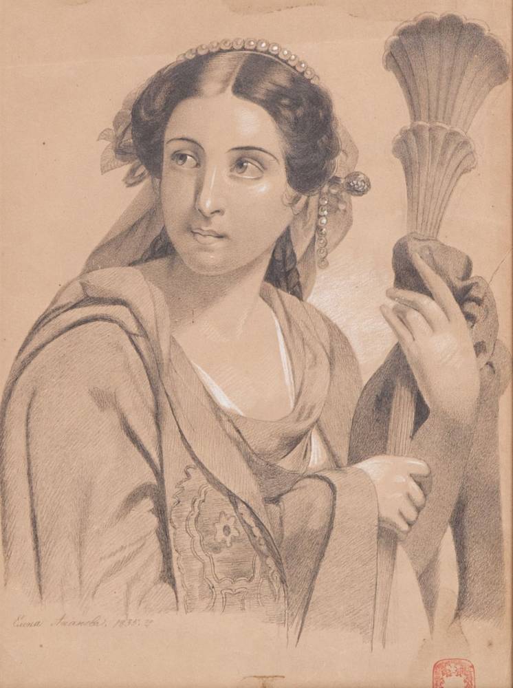 KARL PAVLOVICH BRIULLOV (RUSSIAN 1799-1852) — Russian European American ...